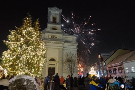 Objektívom: Vianočná výzdoba v Poprade 2023